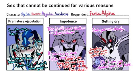 Transformers Sex Questionnaire 性爱问卷 Futaalphaのイラスト Pixiv