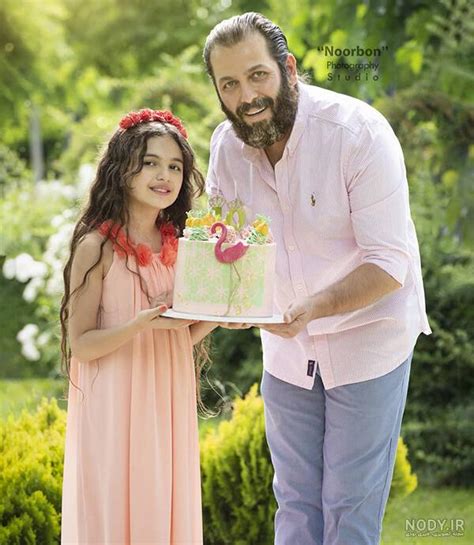 عکسهای امیررضا دلاوری و دخترش عکس نودی