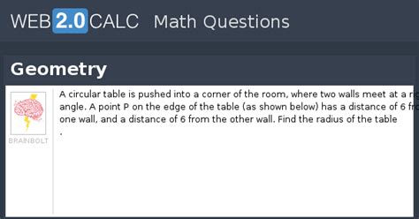 View Question Geometry