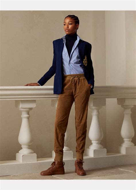 Katherine Wool Crepe Jacket Pants For Women Ralph Lauren Collection
