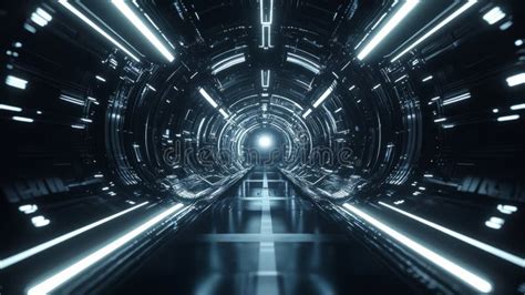 Futuristic Fusion Background With Minimal Glowing Lines And Smooth Tech Inspired Curves Stock