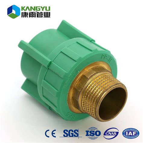 Water Supply In Different Size PPR Male Female Couplings Fittings Double Elbow And Elbow