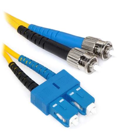 Stsc Sm 10m Fibers Patchcords Singlemode Sc St Comel It Store