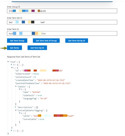 Sharepoint Taxonomy Read Operations Using Pnpjs