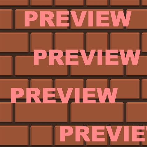 Super Mario Bros Bricks Wall Print Photo Wallpaper Vector Pdf Etsy