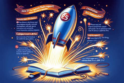 อัปเดตคุณลักษณะใหม่ของ Java Jdk 25 กำหนดวางจำหน่ายในเดือนกันยายน