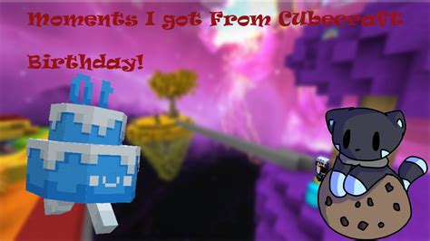 Moments I Got From Cubecrafts Birthday Event Youtube