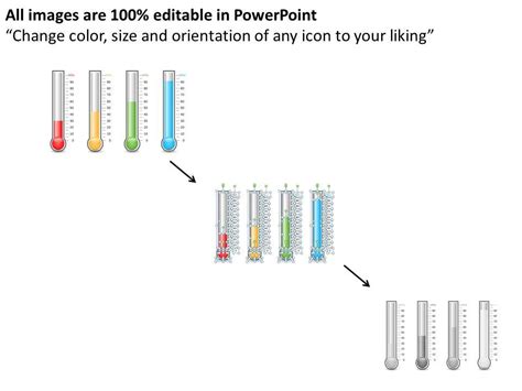 Thermometer Chart Powerpoint Template Slide Presentation PowerPoint Images Example Of PPT