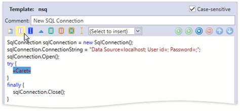 Using Text Commands Coderush Devexpress Documentation