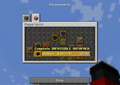 Impossible Datapack V English Minecraft Data Pack