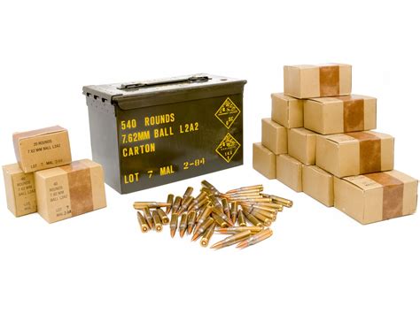 Military Surplus Malaysian Ammo 762x51mm 146 Grain Full Metal Jacket