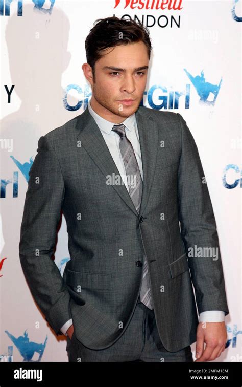 Ed Westwick At The Premiere Of Chalet Girl At Vue Westfield London