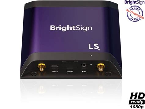Brightsign Ls425 1080p Small Digital Signage Player With Usb Type C Input