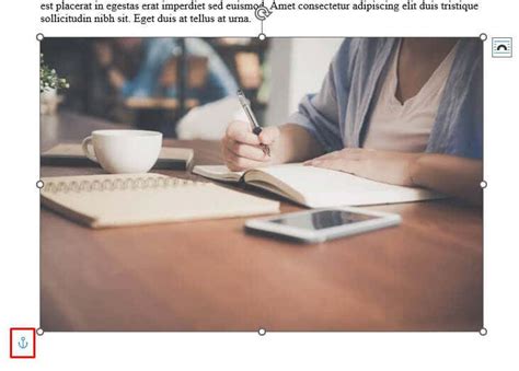 How To Lock An Image In Microsoft Word