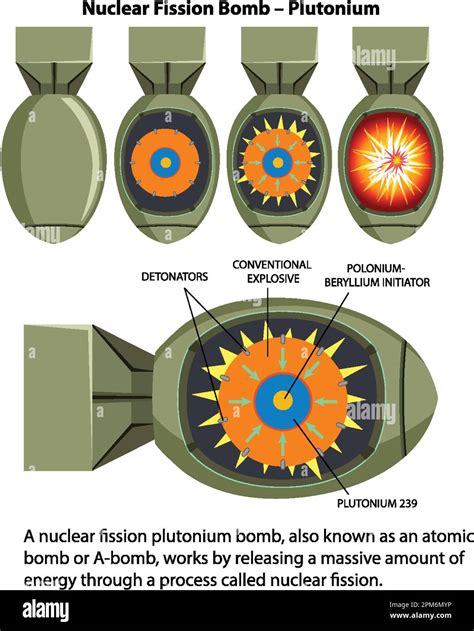 Nuclear Fission Information Stock Vector Images Alamy