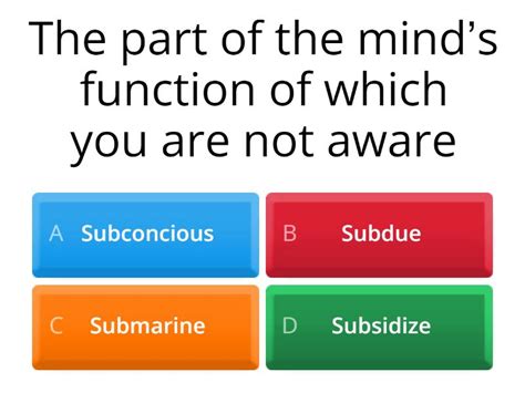 roots sub trans port struct and stru review quiz
