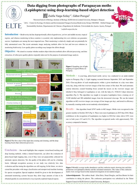 Pdf Data Digging From Photographs Of Paraguayan Moths Lepidoptera Using Deep Learning Based