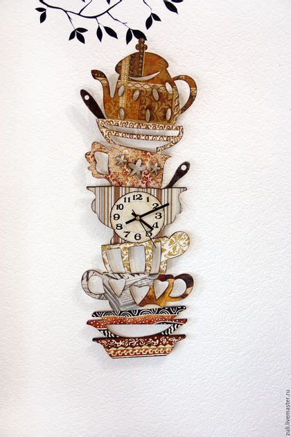 Часы настенные Гора посуды Часы для кухни в интернет магазине на