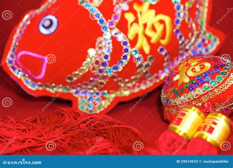 Китайские украшения Новый Год, Стоковое Фото - изображение ...