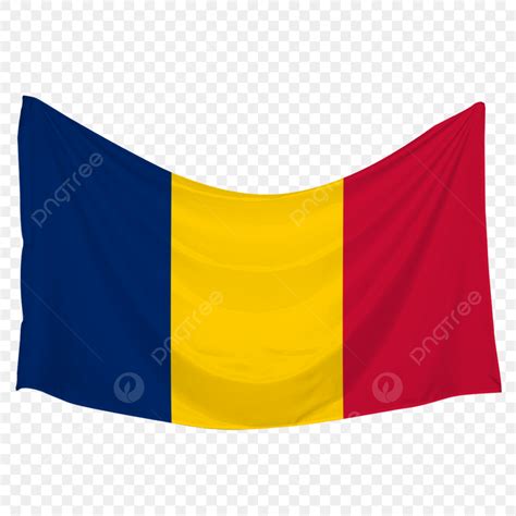 Chad Png Image Flag Of Chad National Flag Mockup Png Image For Free