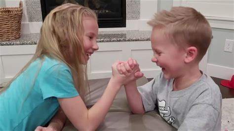 Bro Vs Sis Wrestling Youtube