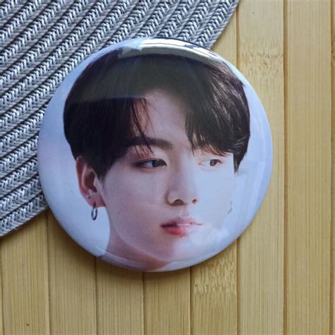 Значок великий 7 5 см Jungkook Jeon Jung Kook чон чонгук Bts — ціна