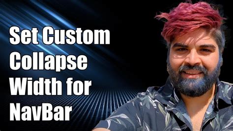 How To Set Custom Collapse Width For React Bootstrap Navbar Step By Step Guide Youtube