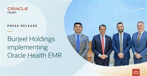 Darren Hunt On Linkedin Burjeel Holdings Plc Awards Oracle Health Aed 125 Million Contract To…