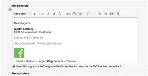 Social Media Icons In Email Signature Tutorial