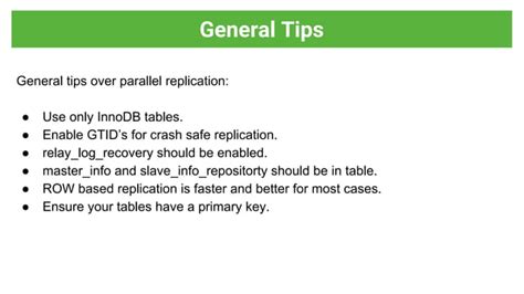 evolution of mysql parallel replication ppt