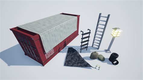 container props pack in props ue marketplace