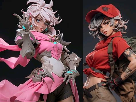 custom 3d character modeling realistic models stylized character
