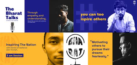 Podcast And Motivational Talks Brand Identity Design Behance
