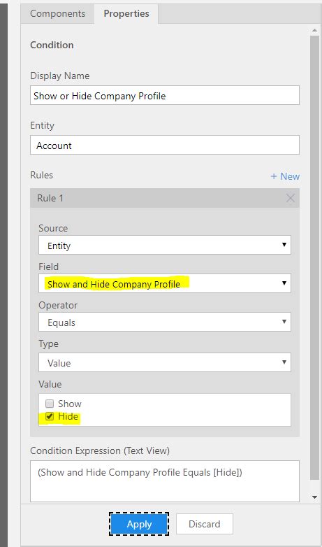 Use The Flip Switch Control To Show And Hide Sections On A Form Carl De Souza