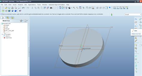 Tutorial Modeling Cutter In Creo Elements Aka Proe Grabcad Tutorials