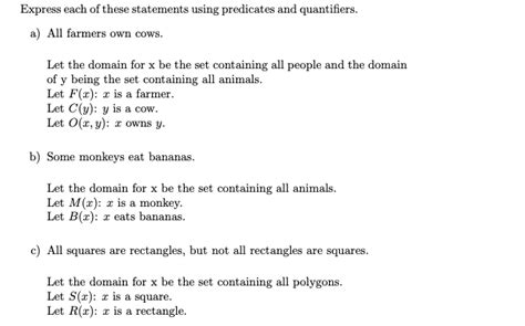 [solved] express each of these statements using predicate