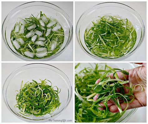 Easy Green Onion Curls