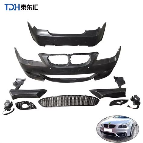 Car E60 Upgrade Mt Style Pp Material Body Kit For Bmw 5 Series E60 M Sport Body Kit Car