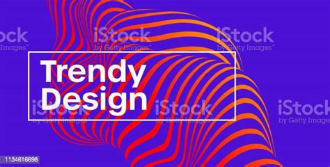 트 렌 디 한 디자인 추상적인 배경의 색 선 이동 벡터 일러스트 검안에 대한 스톡 벡터 아트 및 기타 이미지 검안 착각 파문이 인다는 Istock