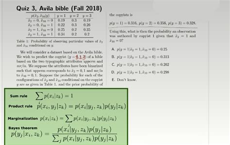 Solved I Need Help With Calculating This Machine Learning