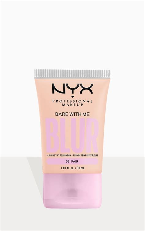 Nyx Professional Makeup Bare Me Blur Tint Foundation Fair Beauty