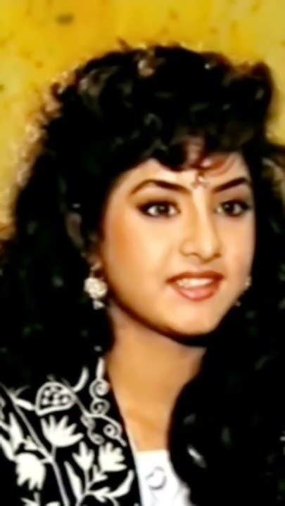 Divya Bhartis Interview Clip On Her Ambition Divyabharti Love