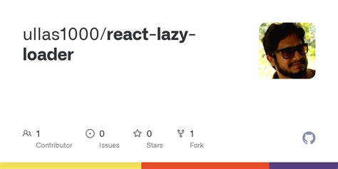 github ullas1000 react lazy loader