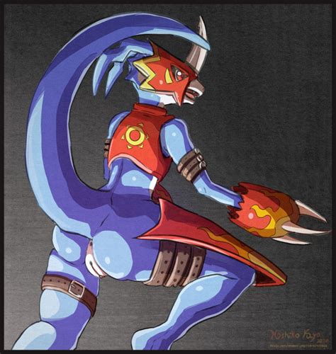 Rule 34 1girls Anthro Anus Bandai Namco Blue Skin Clitoris Digimon