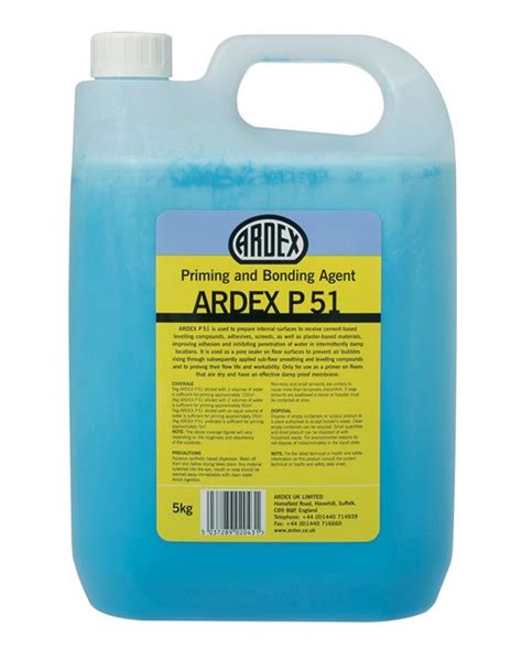 Ardex P 51 Concentrated Water Based Primer And Bonding Agent By Ardex Uk