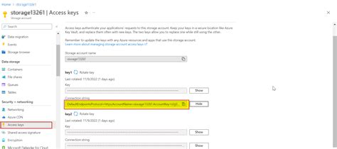 Azure Blob Storage Blobrestproxycreateblobservicewithtokencredential Stack Overflow