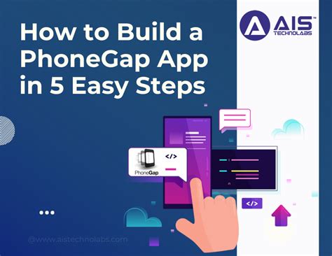 how to build a phonegap app in 5 easy steps