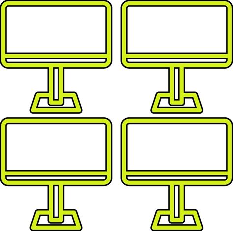 Monitors Vector Icon 37088116 Vector Art At Vecteezy