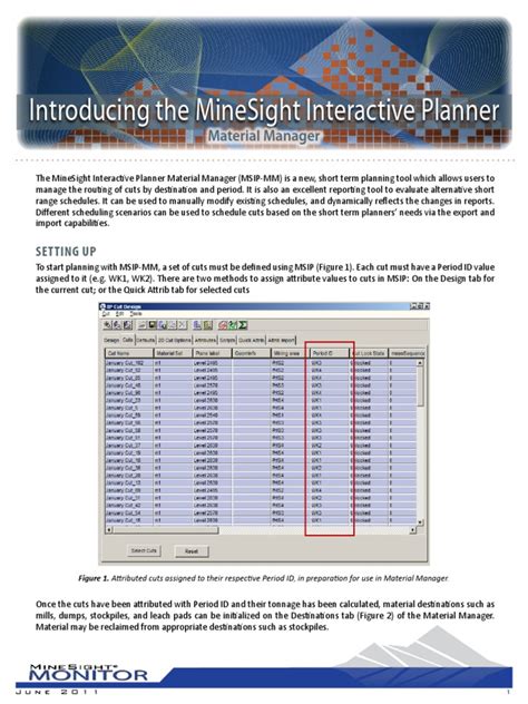 introducing the minesight interactive planner material manager pdf
