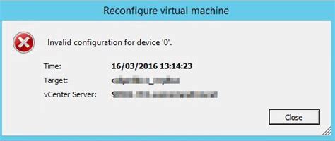 Replicated VM NIC Invalid Configuration For Device R D Forums